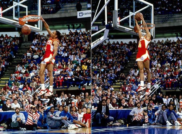 The Unforgettable Spud Webb Dunk Contest Win