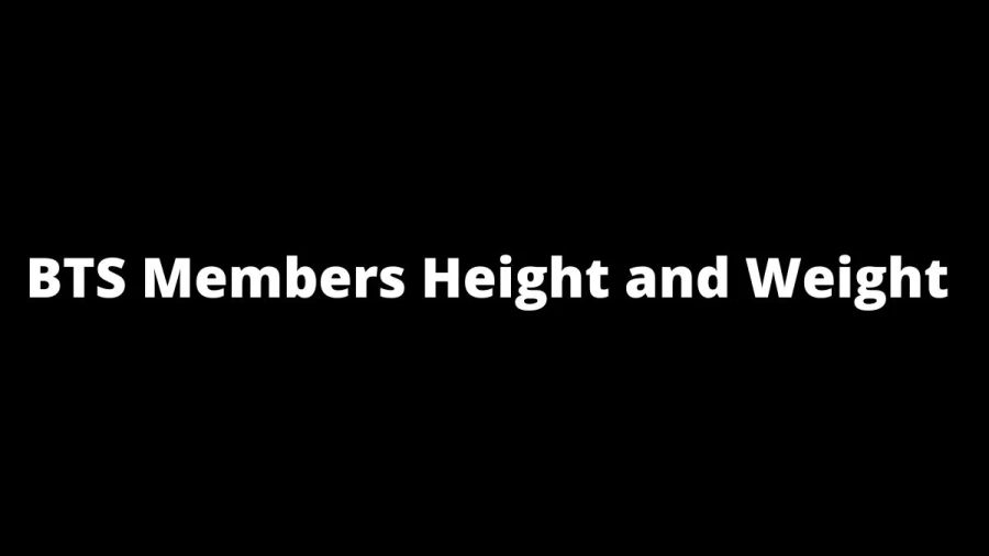 BTS Members Height and Weight 2023: Check Out How Tall is the BTS ...